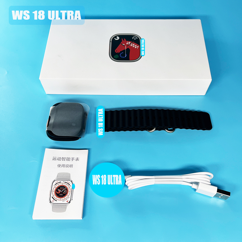 Coosstar-WS18 ULTRA-【Songxing Technology】- Smart Watch,Earphone,Stylus Pen,Power Power Station